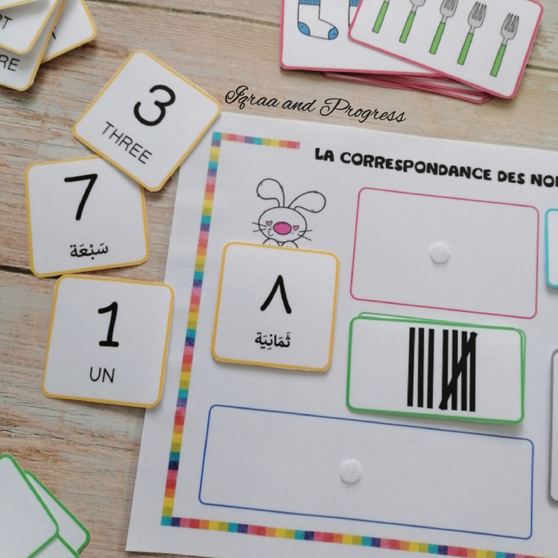 Letter Matching - Number Matching - From 1 to 10 - Different ...