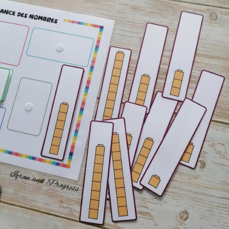 Letter Matching - Number Matching - From 1 to 10 - Different ...