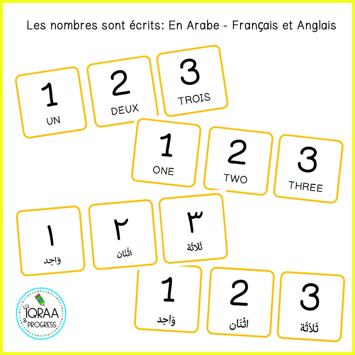 Letter Matching - Number Matching - From 1 to 10 - Different ...