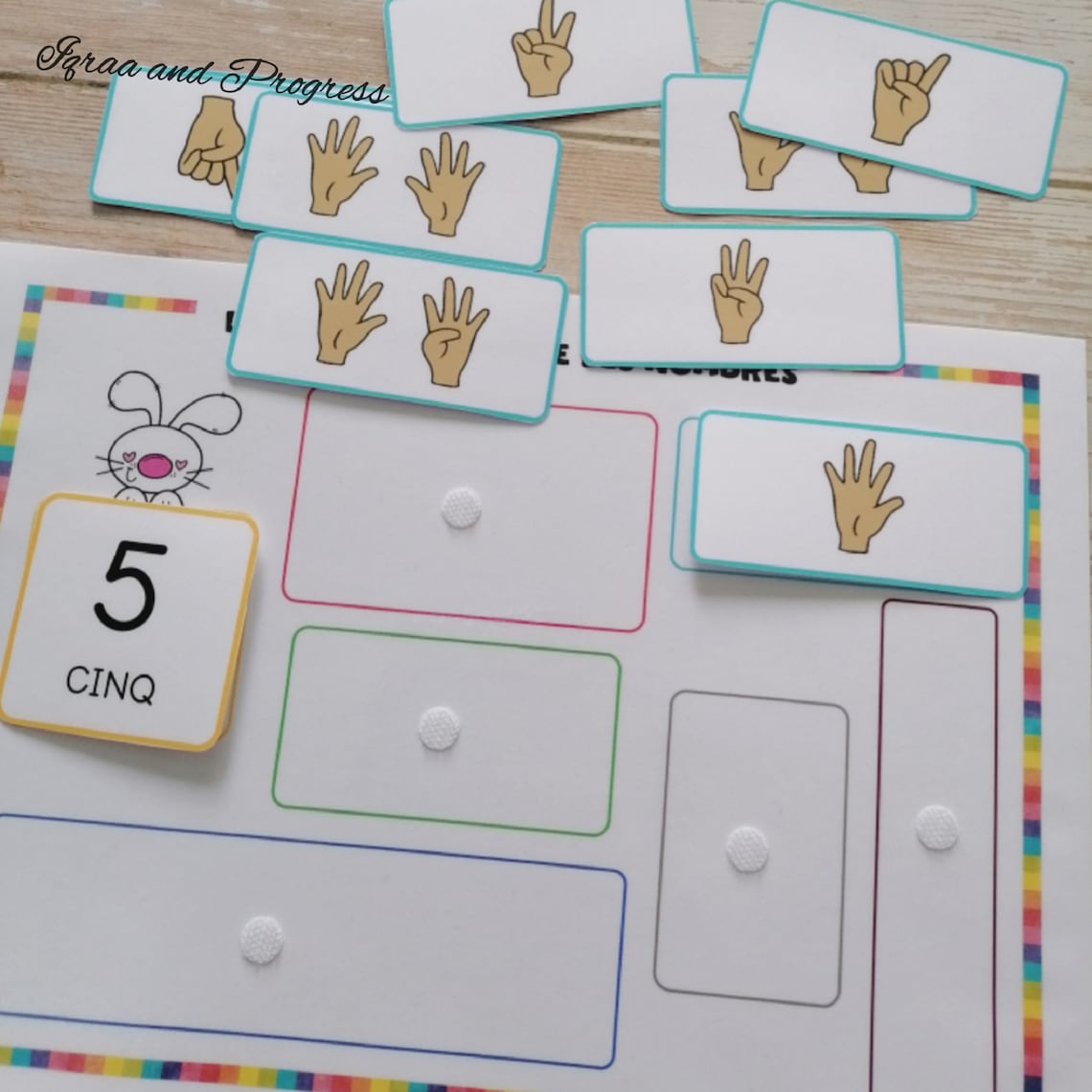 Letter Matching - Number Matching - From 1 to 10 - Different ...
