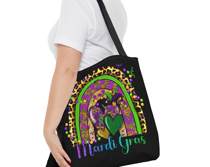 Mardi Gras Tote Bag, Mardi Gras Parade Bag for Beads, Mardi Gras Party ...