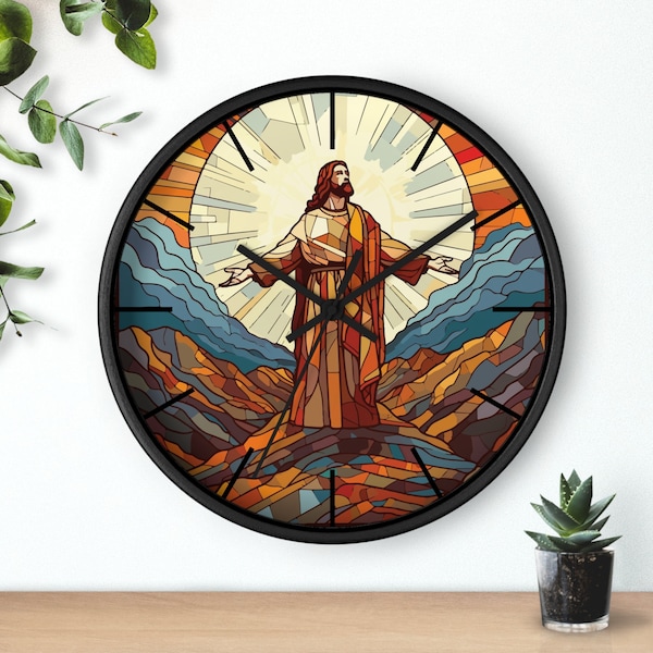 Jesus Christ Wall Clock - Etsy