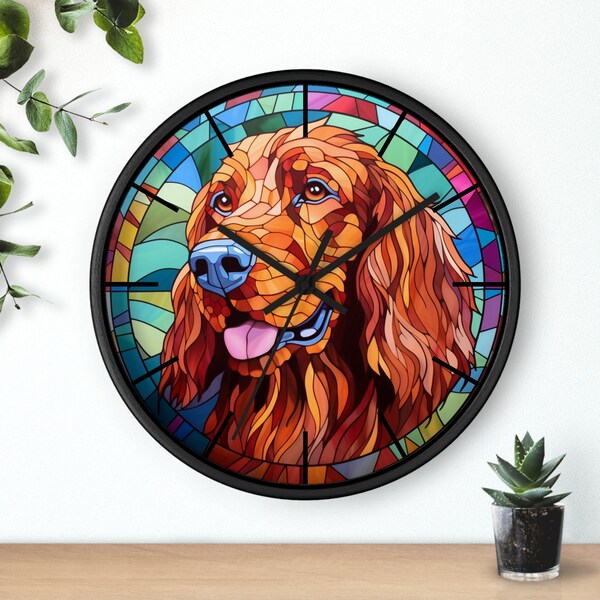 Dog Clock - Etsy
