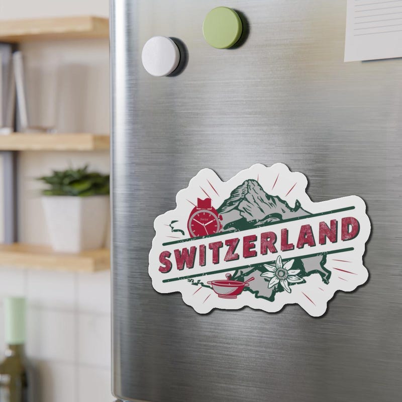 Swiss Fridge Magnets - Etsy
