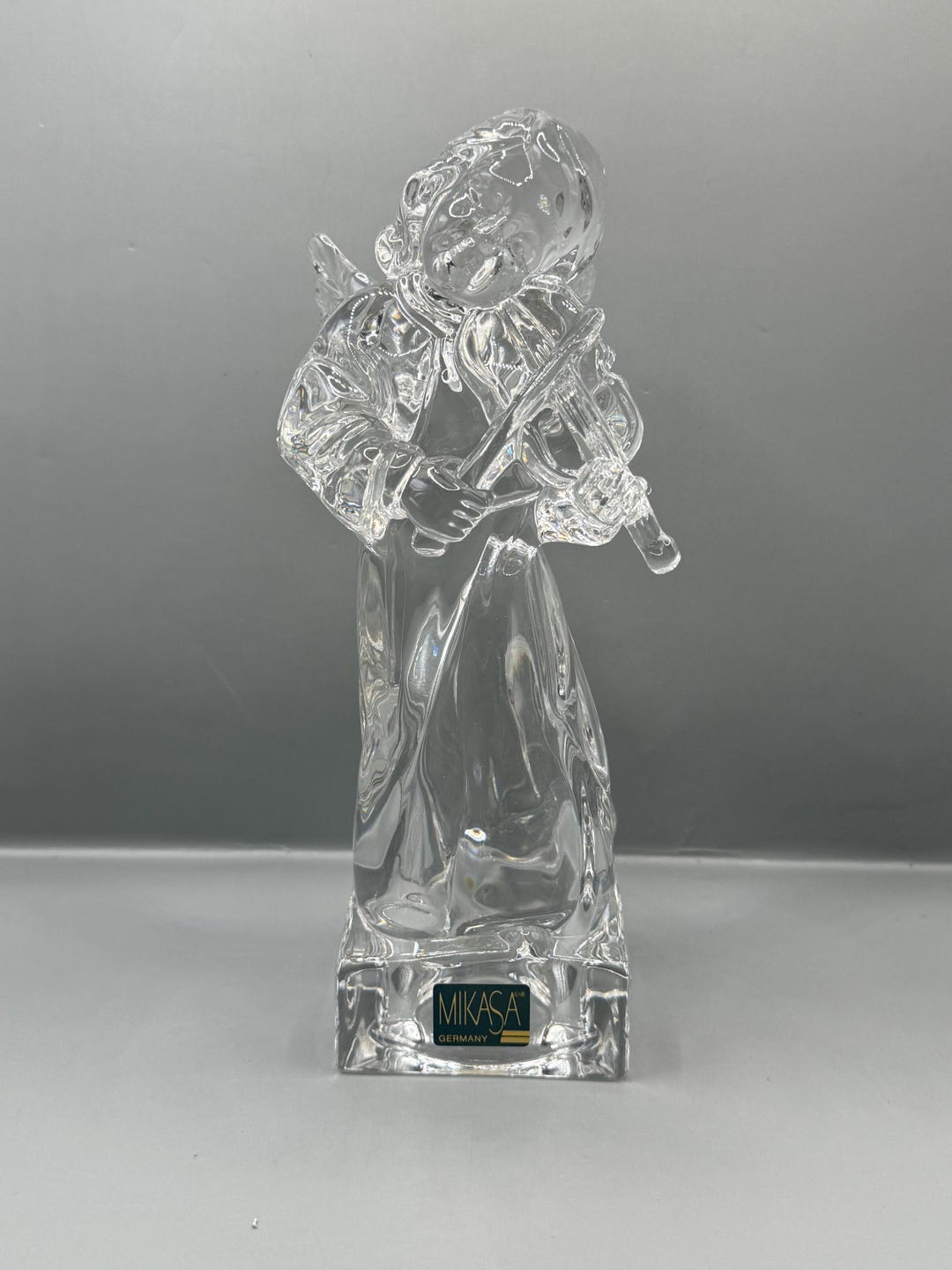 Vintage Mikasa Crystal “herald Collection” Angel Figurine – Angelic ...