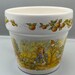 Vintage Beatrix Potter Peter Rabbit Ceramic Flower Garden Pot Teleflora ...