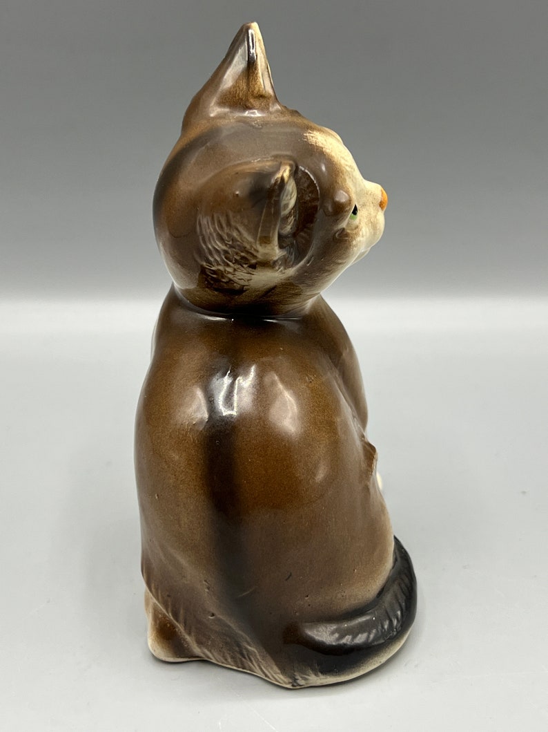 Vintage Nippon Yoko Boeki Ceramic Cat - Mid Century Japan Kitty - Etsy