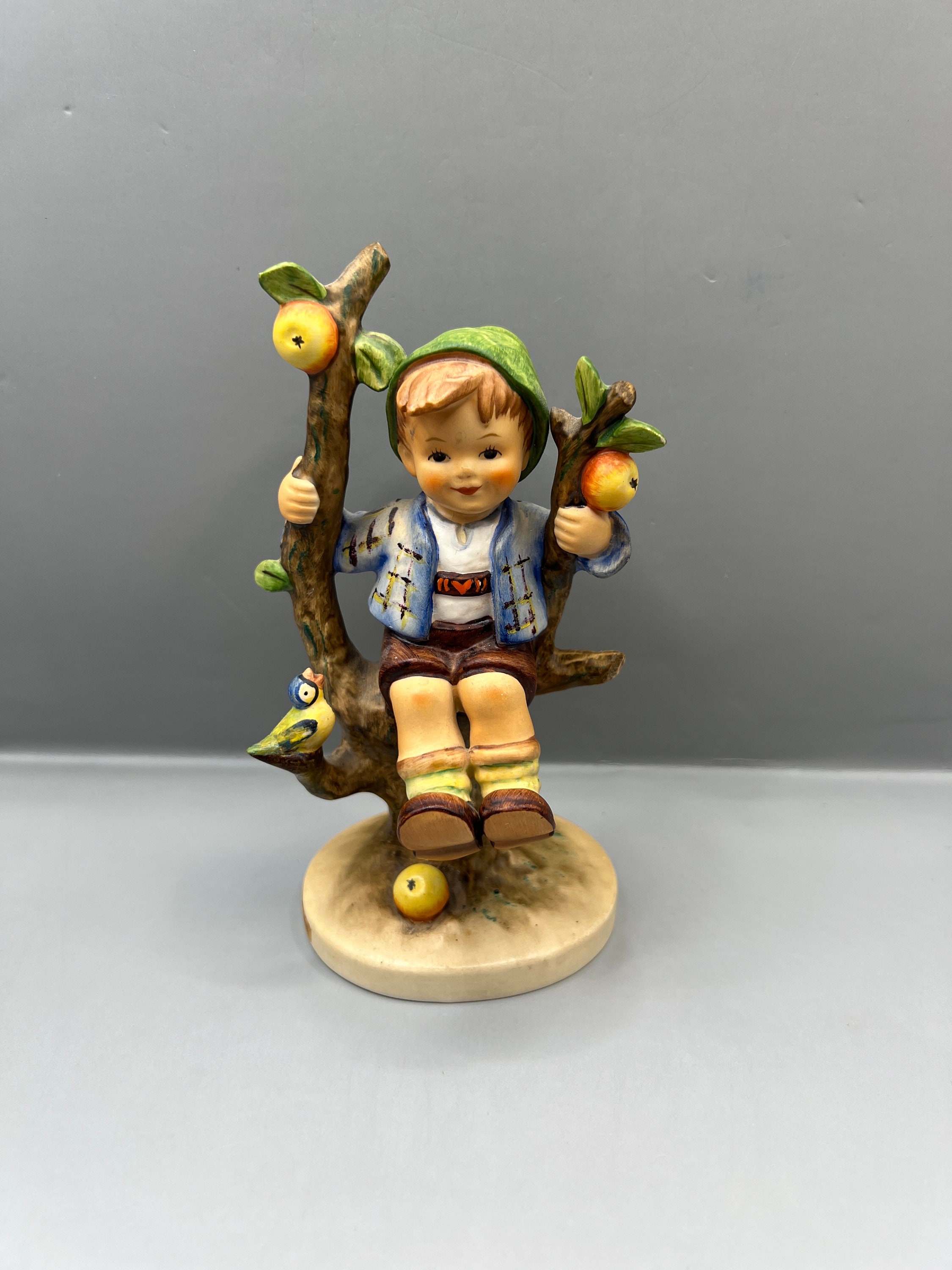 Vintage Goebel Hummel Boy in Apple Tree 142 TMK6 Etsy Australia