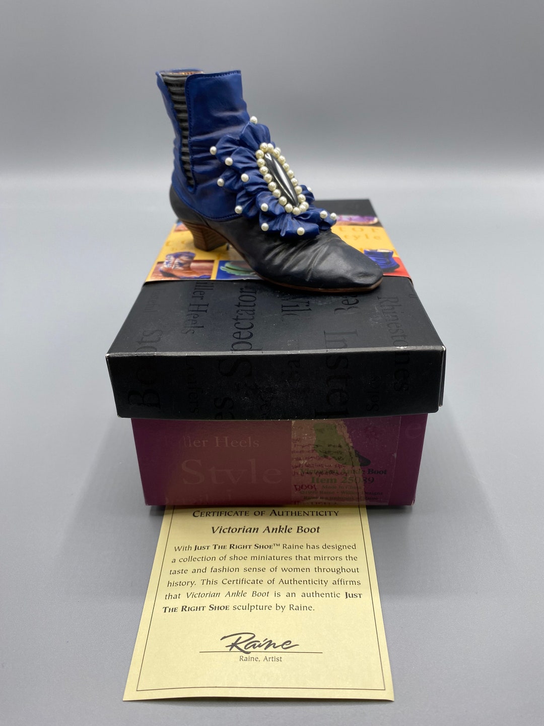 Just the Right Shoe - Victorian Ankle Boot - Etsy