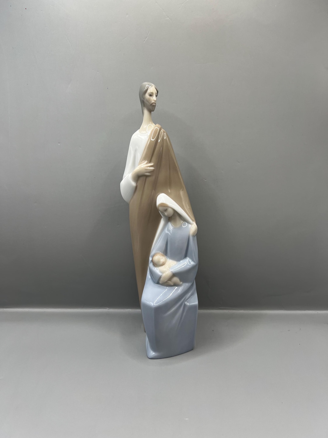 Lladro Holy Family, Retired Lladro Nativity, Lladro 4585, Lladro ...