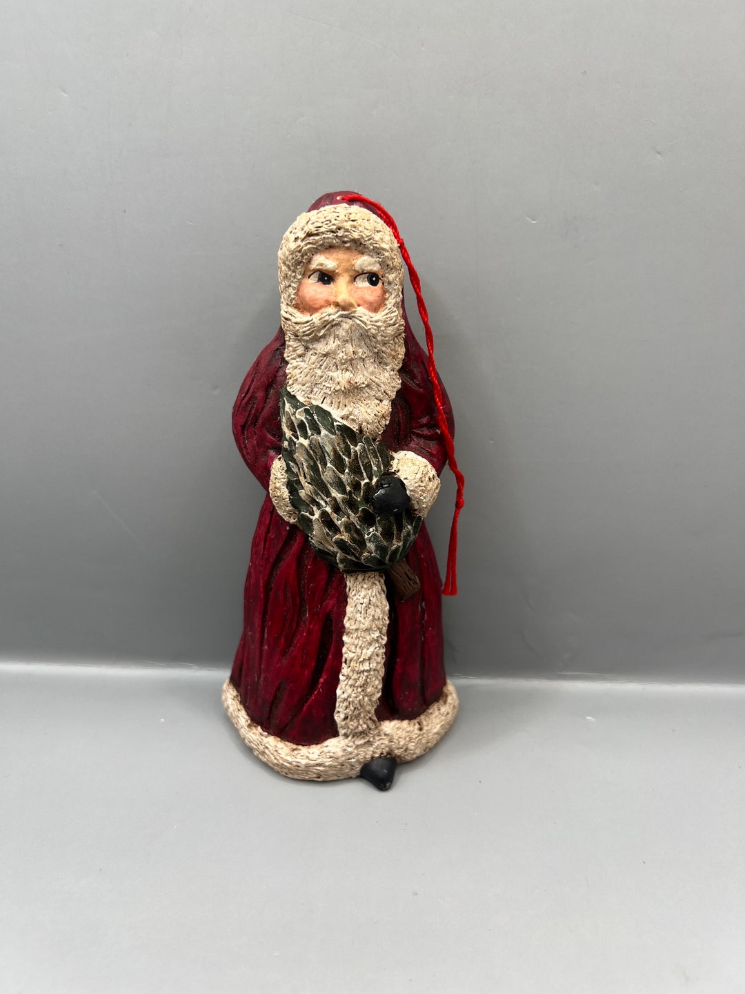 Vintage Santa Ornament - Saint Nicholas - Christmas Tree Ornament - Etsy