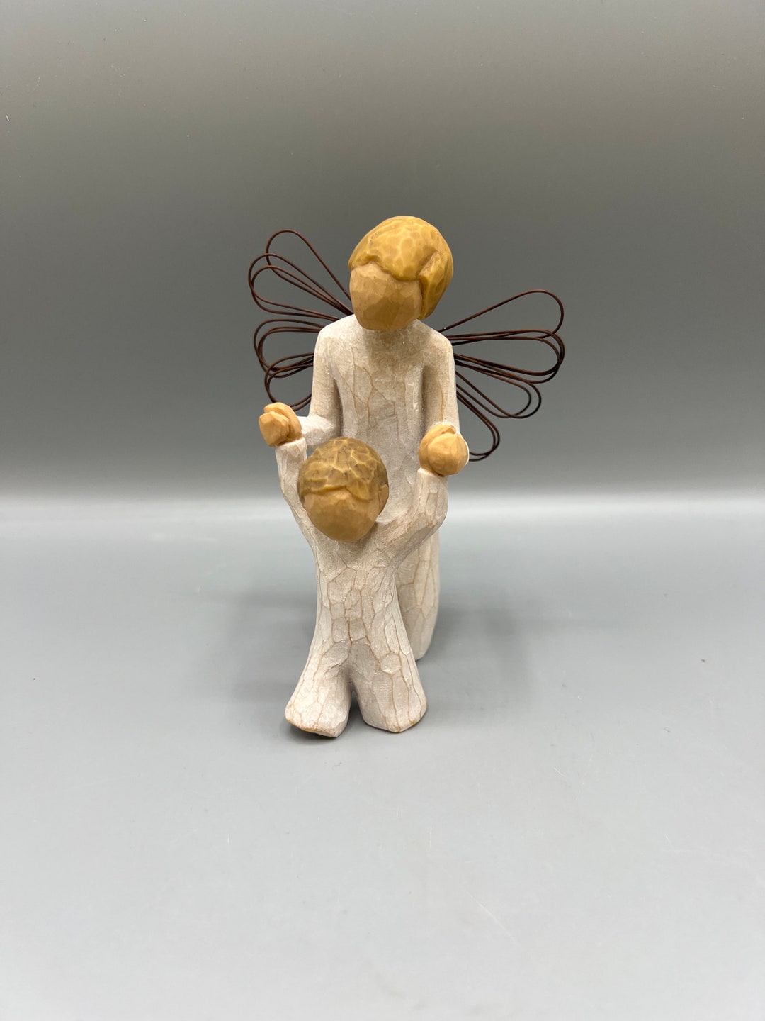 Willow Tree Guardian Angel Vintage Angel - Etsy