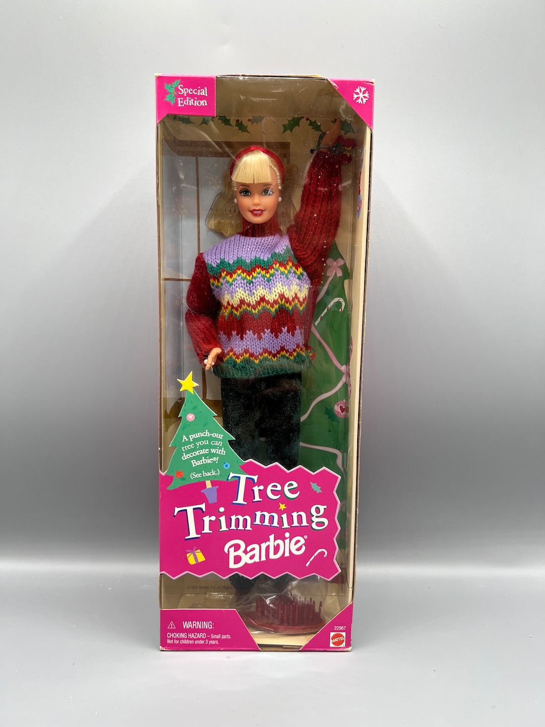 Vintage Barbie Tree Triming Barbie Circa 1994 - Etsy