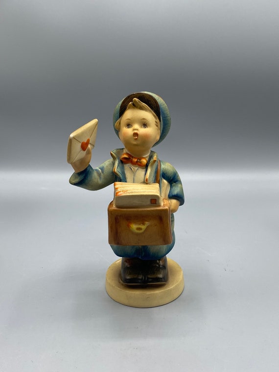 Vintage Hummel Postman 119 Figurine TMK2 FULL BEE | Etsy