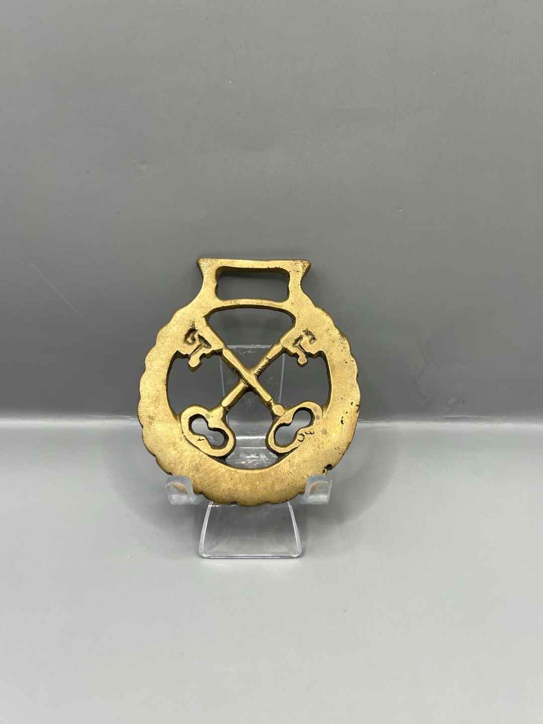 Vintage Brass Horse Harness Medallion-bridle, Saddle, Equestrian ...