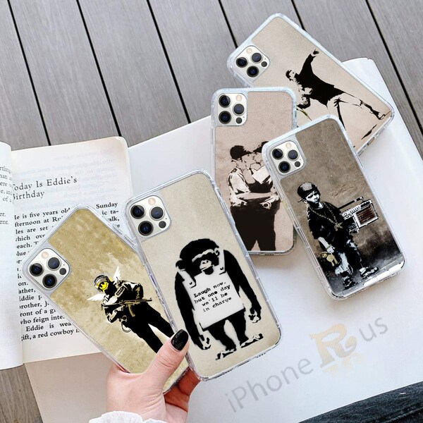 Banksy Phone Case - Etsy