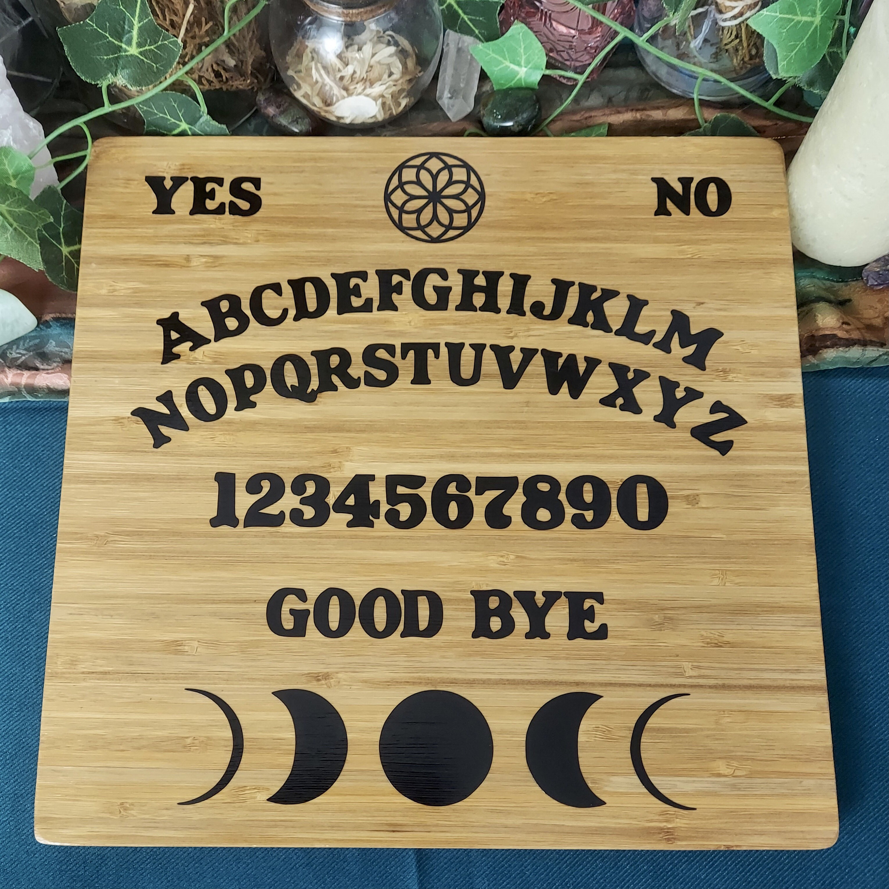 Bamboo Spirit Board Handmade Divination Board Talking Etsy