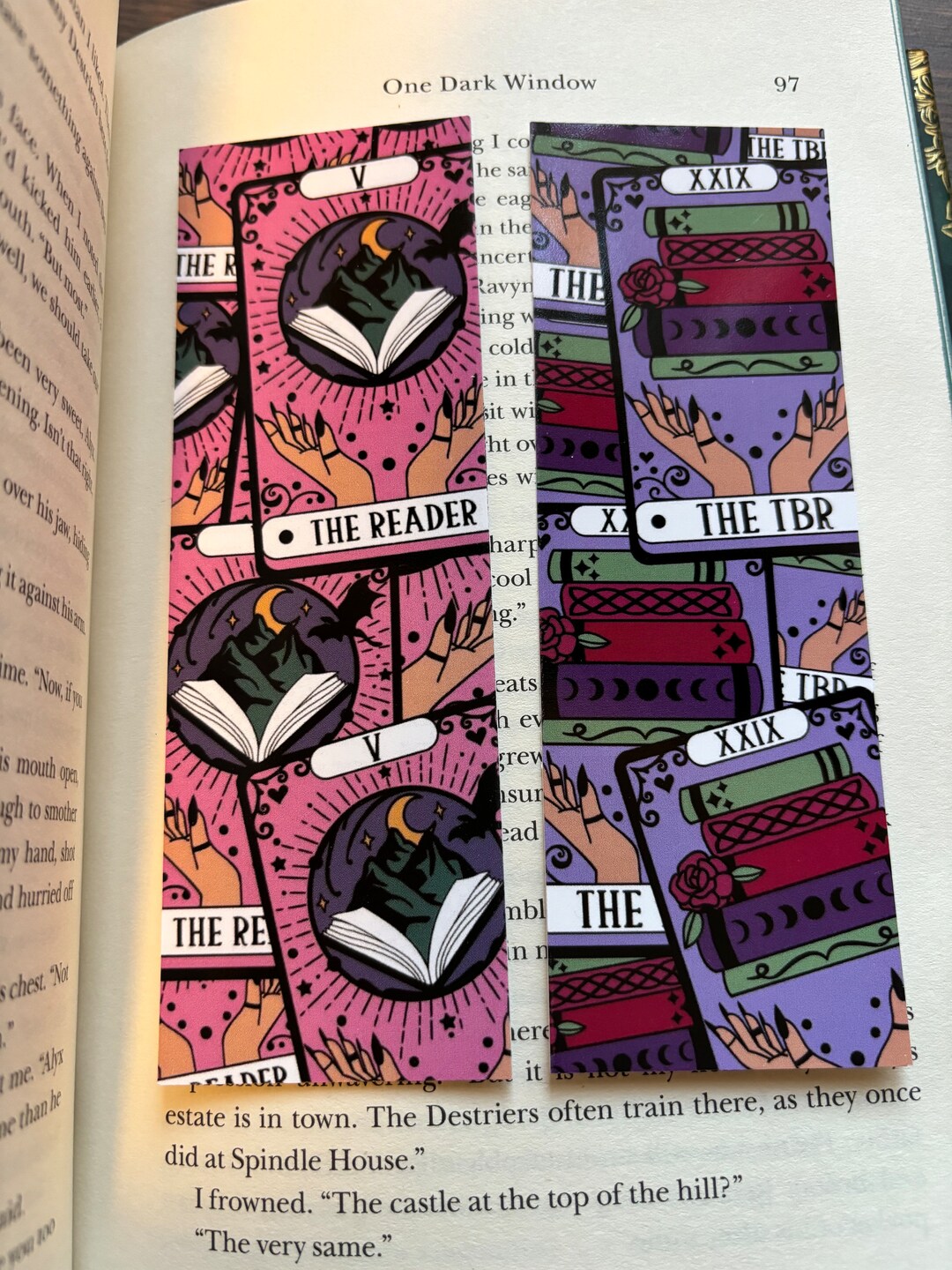 TBR Reader Bookmark Set - Etsy UK