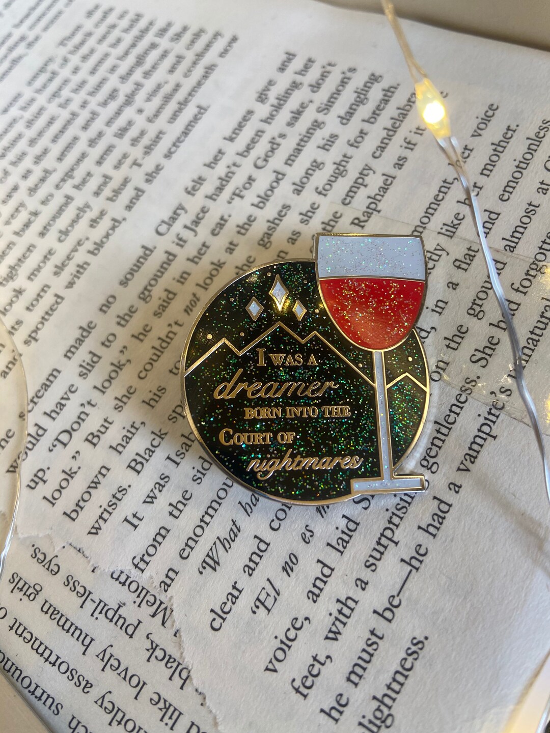 Morrigan ACOTAR Enamel Pin - Etsy