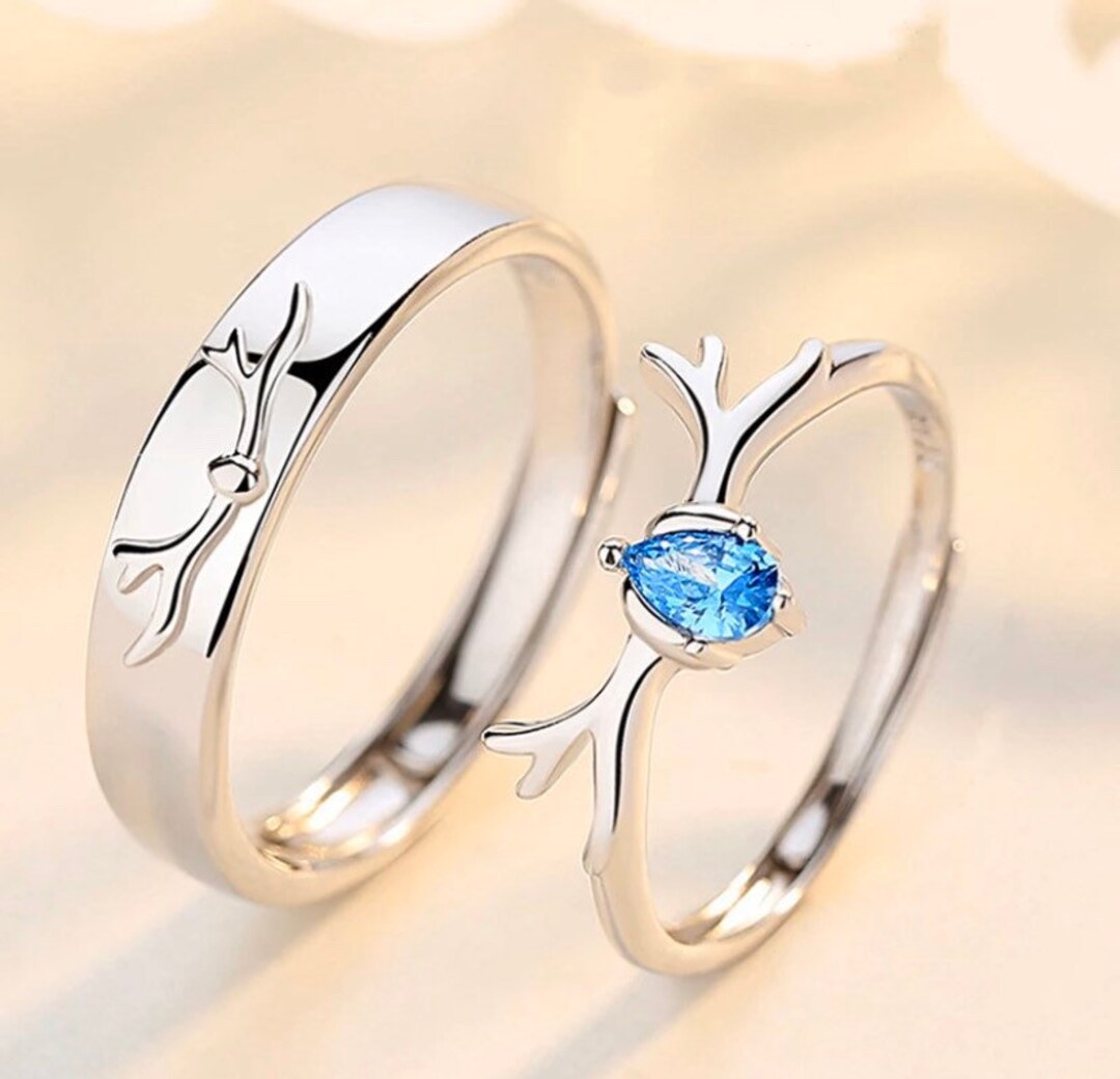 Stag Inspired Rings / Necklace - Etsy UK