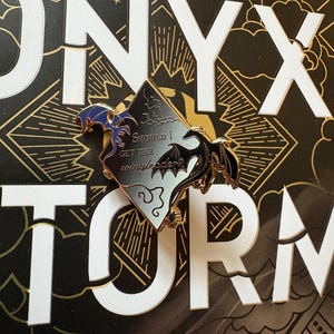 Officially Licensed Fourth Wing Tairn / Sgael Enamel Pin - Etsy