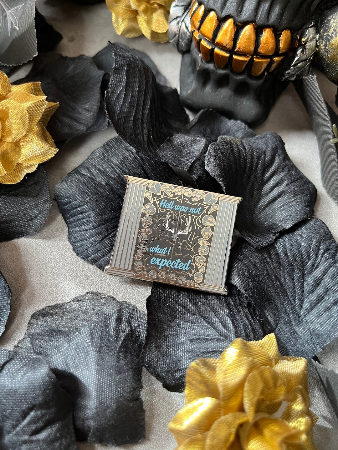 Kingdom of the Wicked / Cursed Enamel Pin - Etsy