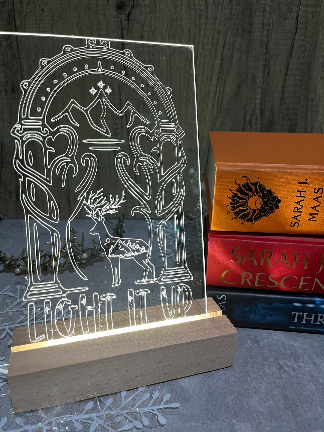 Officially Licensed ACOTAR / Crescent City / Throne of Glass LED ...
