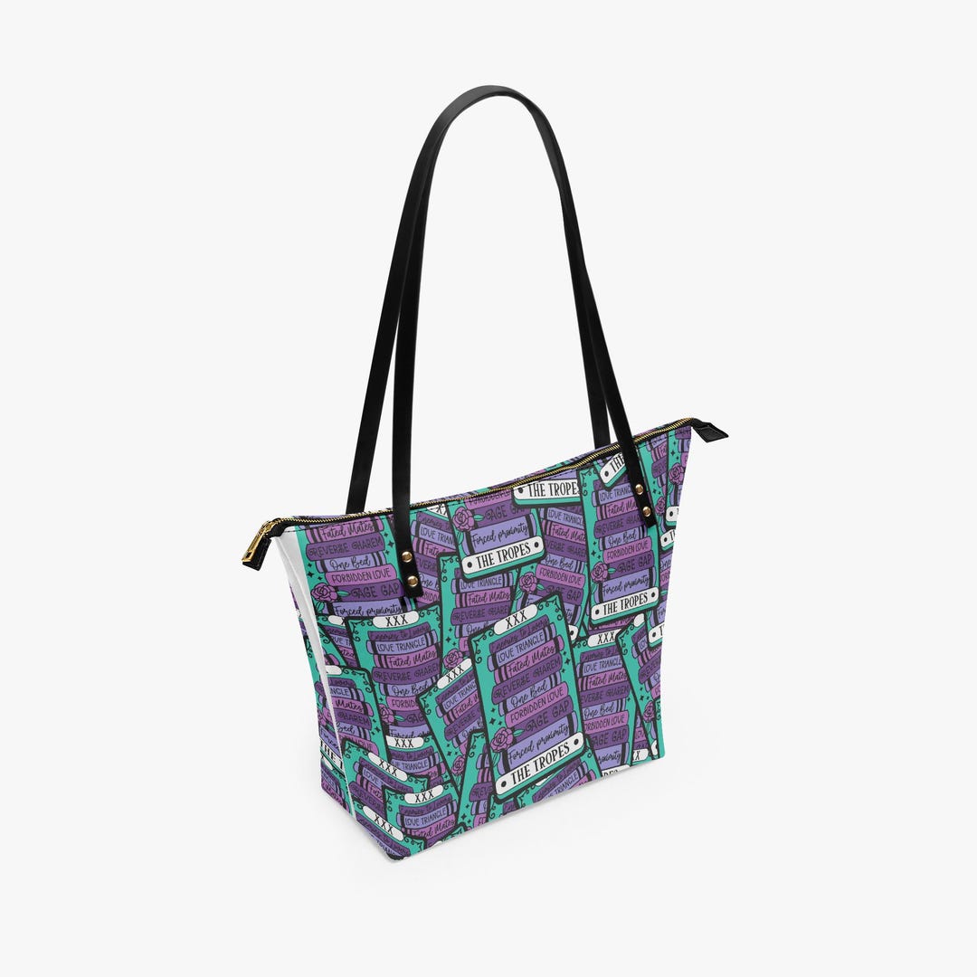 The Tropes Tarot Card Roomy PU Tote Bag - Etsy