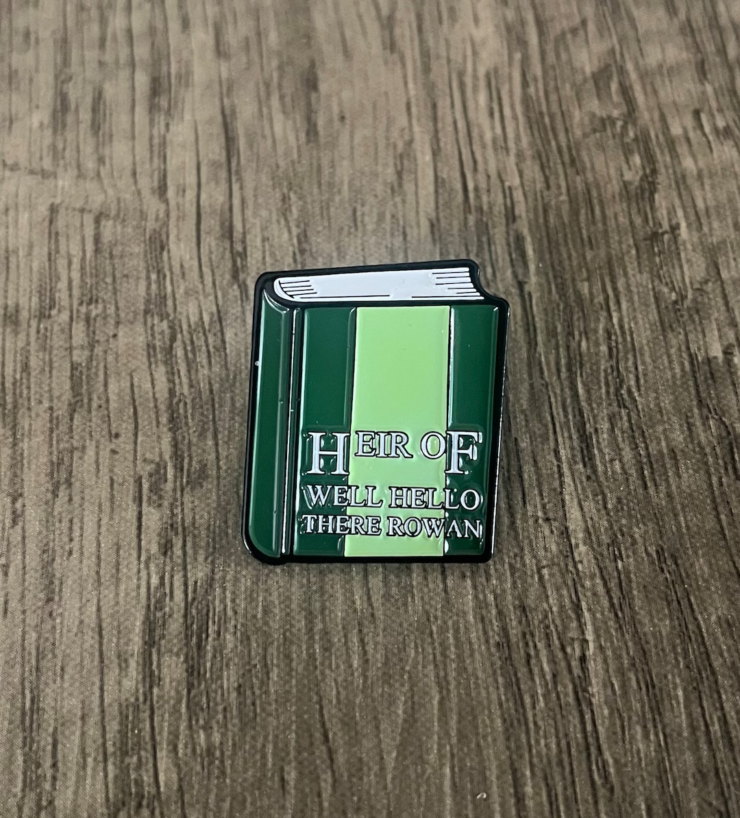 Officially Licensed Heir of Fire Enamel Book Pin - Etsy