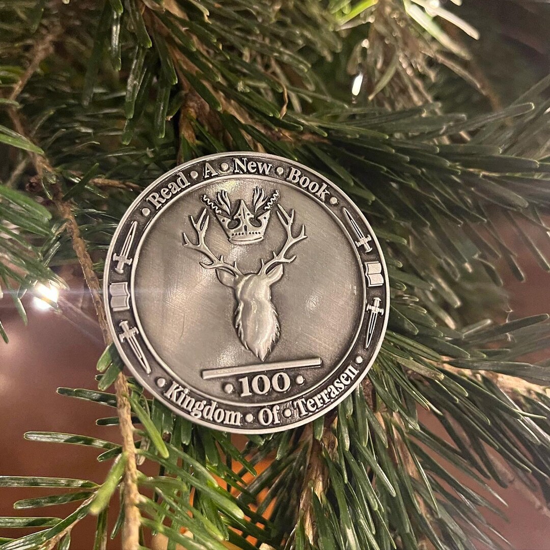 Officially Licensed Throne of Glass Coin - Etsy