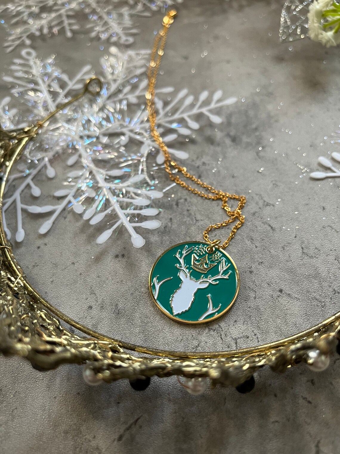 Officially Licensed Amulet of Orynth Necklace Throne of Glass - Etsy