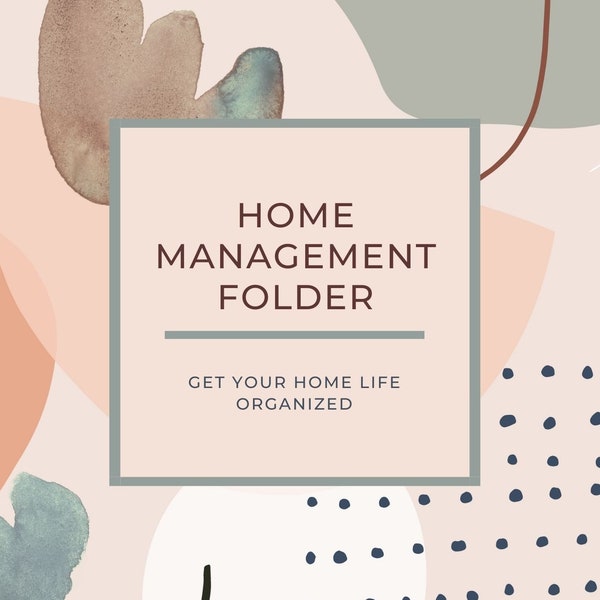 Home Management - Etsy