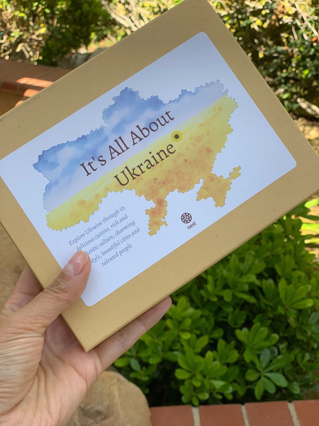 Box of 10 Recipe Cards/all About Ukraine/gift Box With 10 Cards About ...