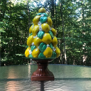 Vintage Lemon Tree Topiary, Ceramic Jamar Mallory Studio Lemon Tree ...