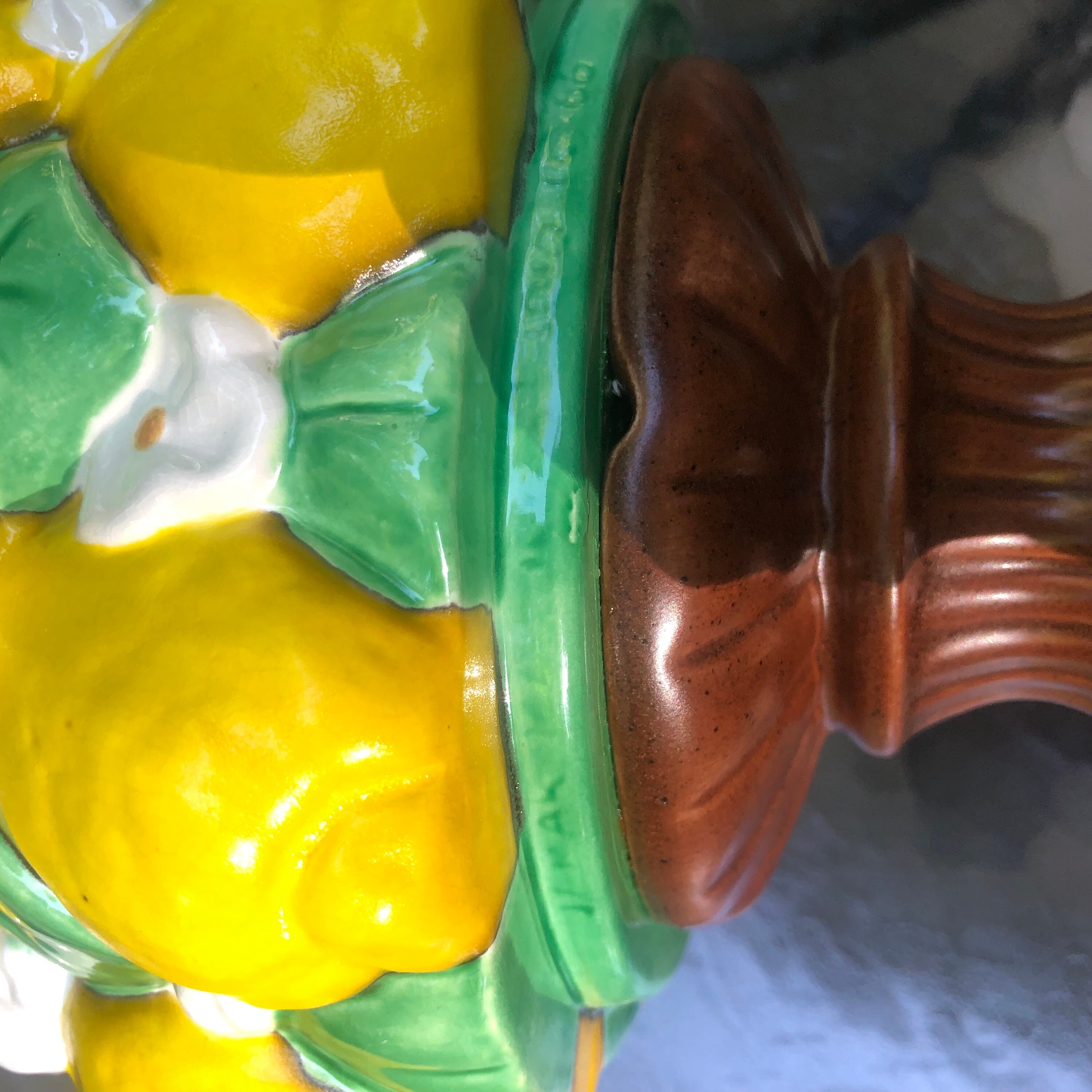 Vintage Lemon Tree Topiary, Ceramic Jamar Mallory Studio Lemon Tree ...