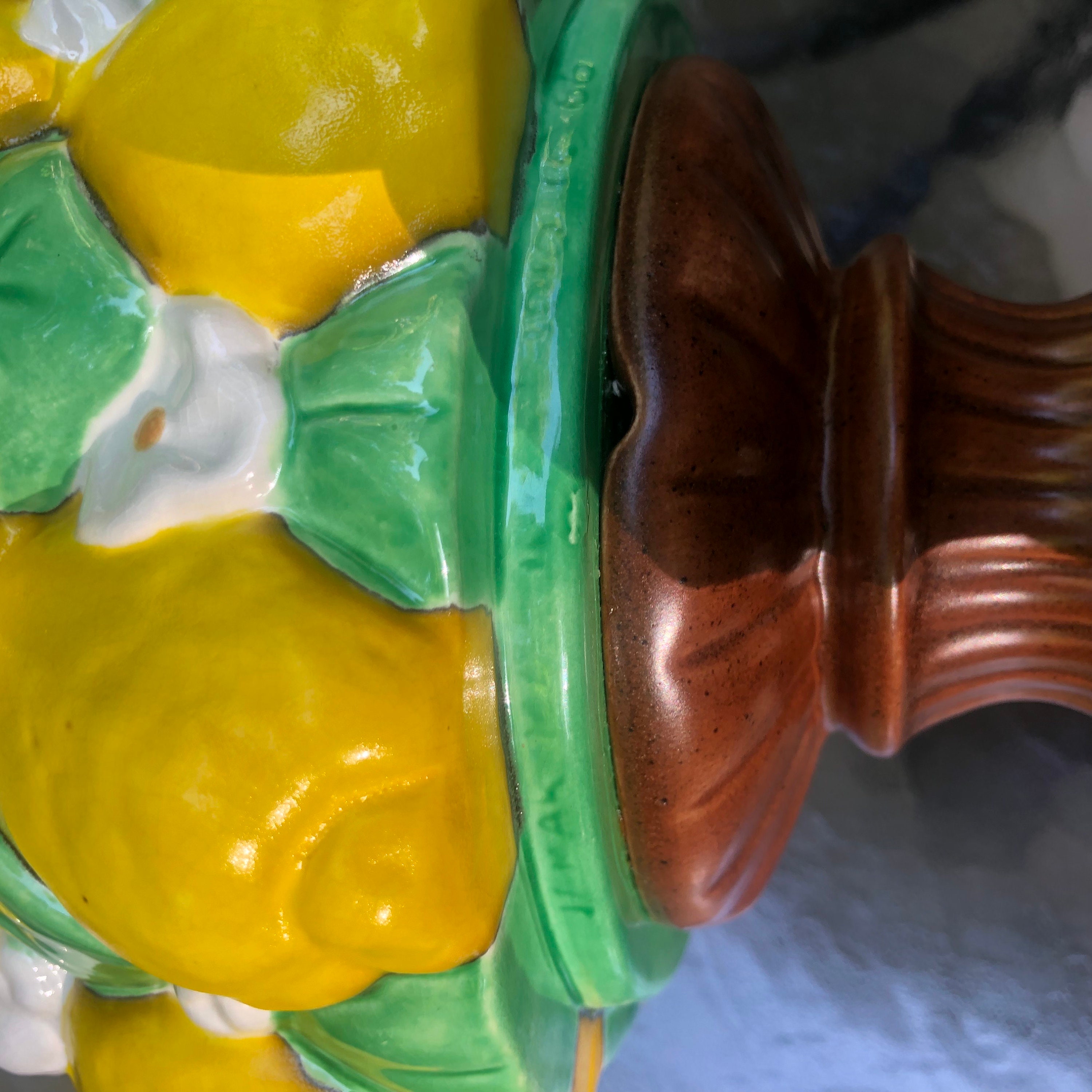 Vintage Lemon Tree Topiary, Ceramic Jamar Mallory Studio Lemon Tree ...