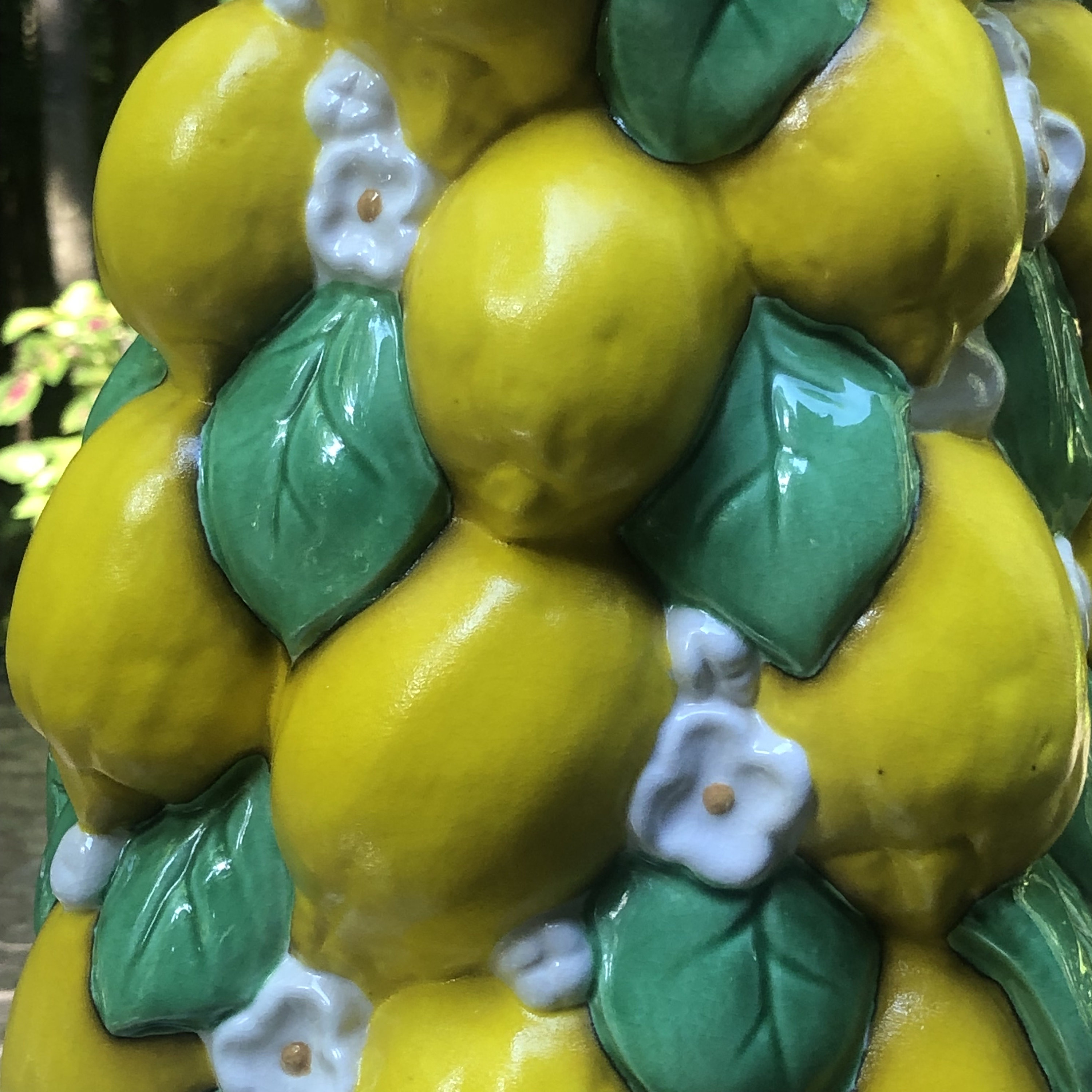 Vintage Lemon Tree Topiary, Ceramic Jamar Mallory Studio Lemon Tree ...