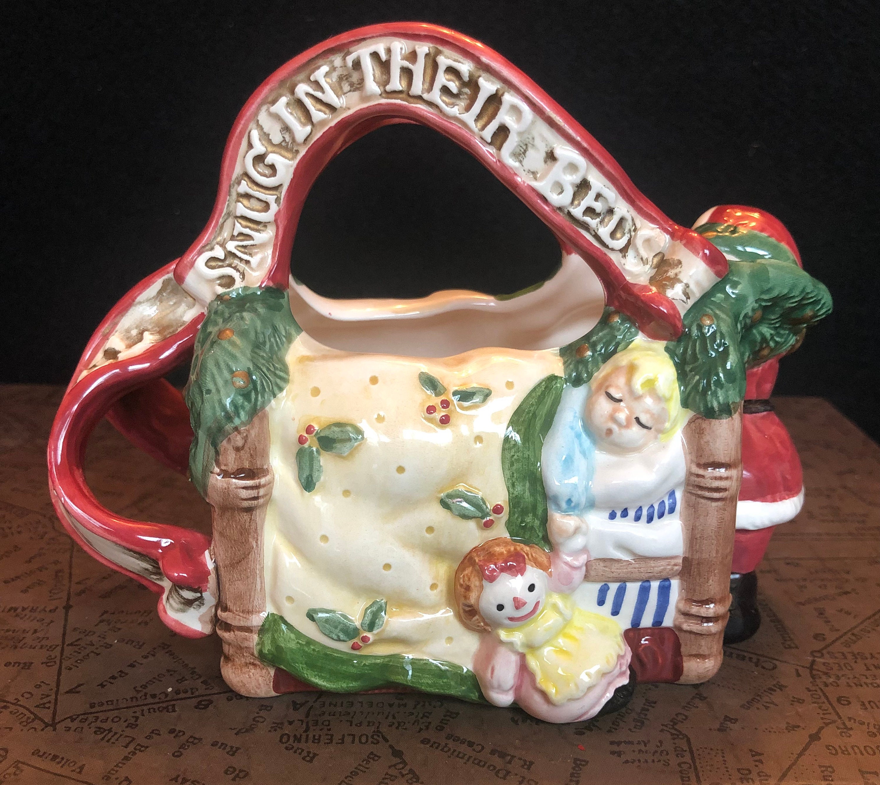 Vintage Fitz and Floyd Creamer and Sugar Bowl Set, 1993 Fitz and Floyd ...