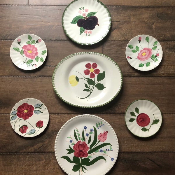 Blue Ridge Plates - Etsy