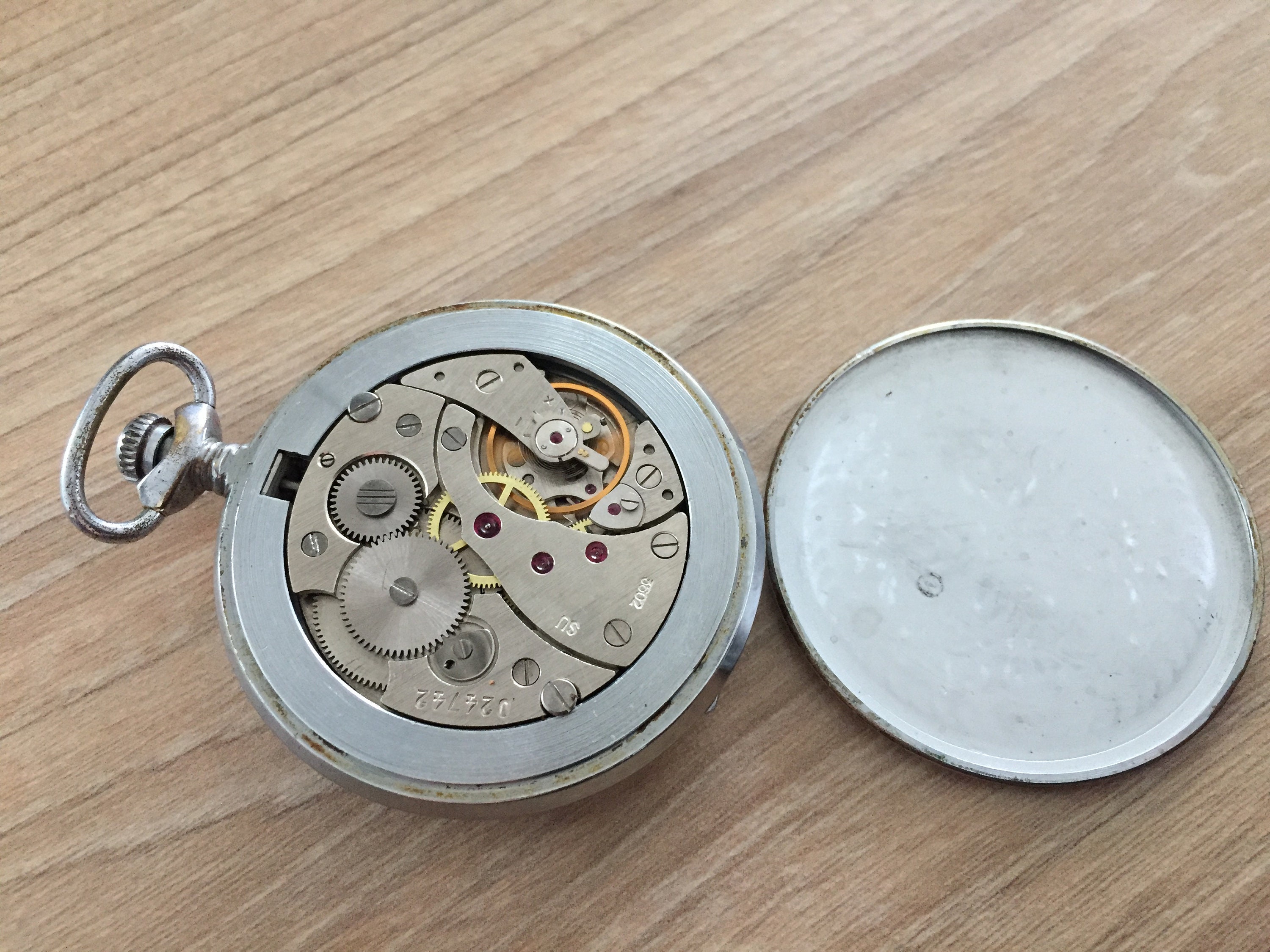 Molnija 3602 USSR Pocket Watch - Etsy