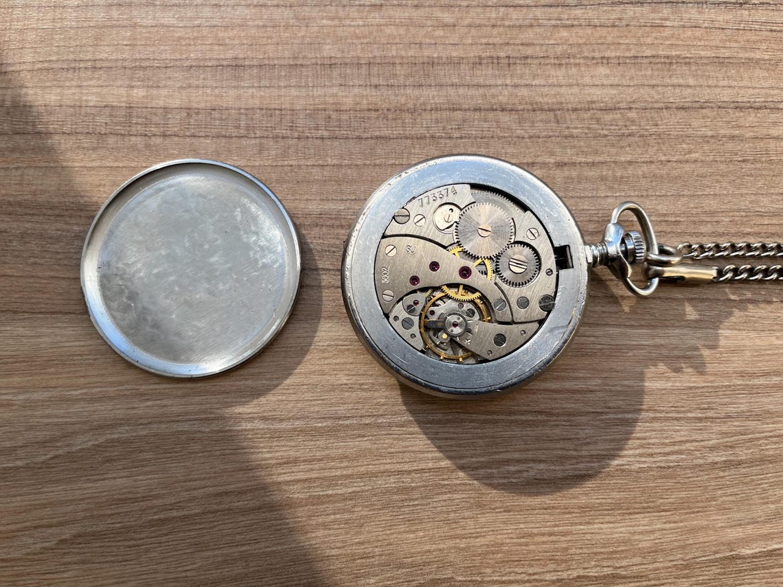 Molnija 3602 USSR Pocket Watch - Etsy