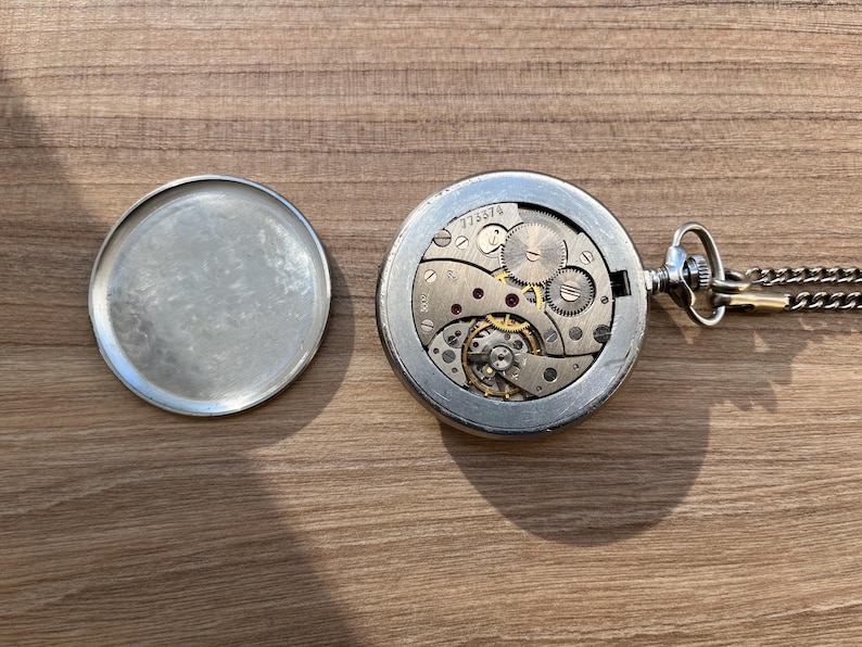 Molnija 3602 USSR Pocket Watch - Etsy