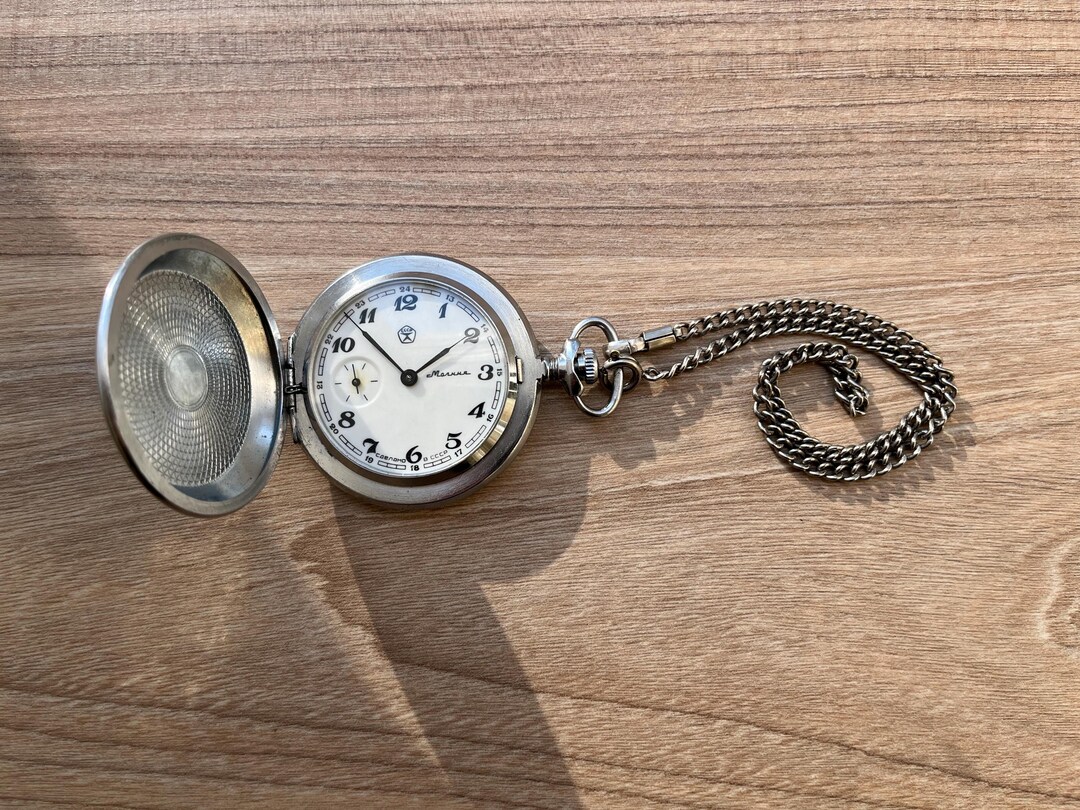 Molnija 3602 USSR Pocket Watch - Etsy