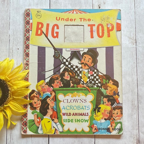 Circus Book - Etsy