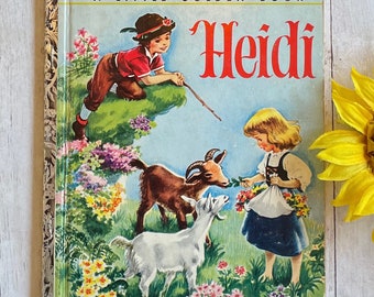 Vintage Heidi Book | Etsy