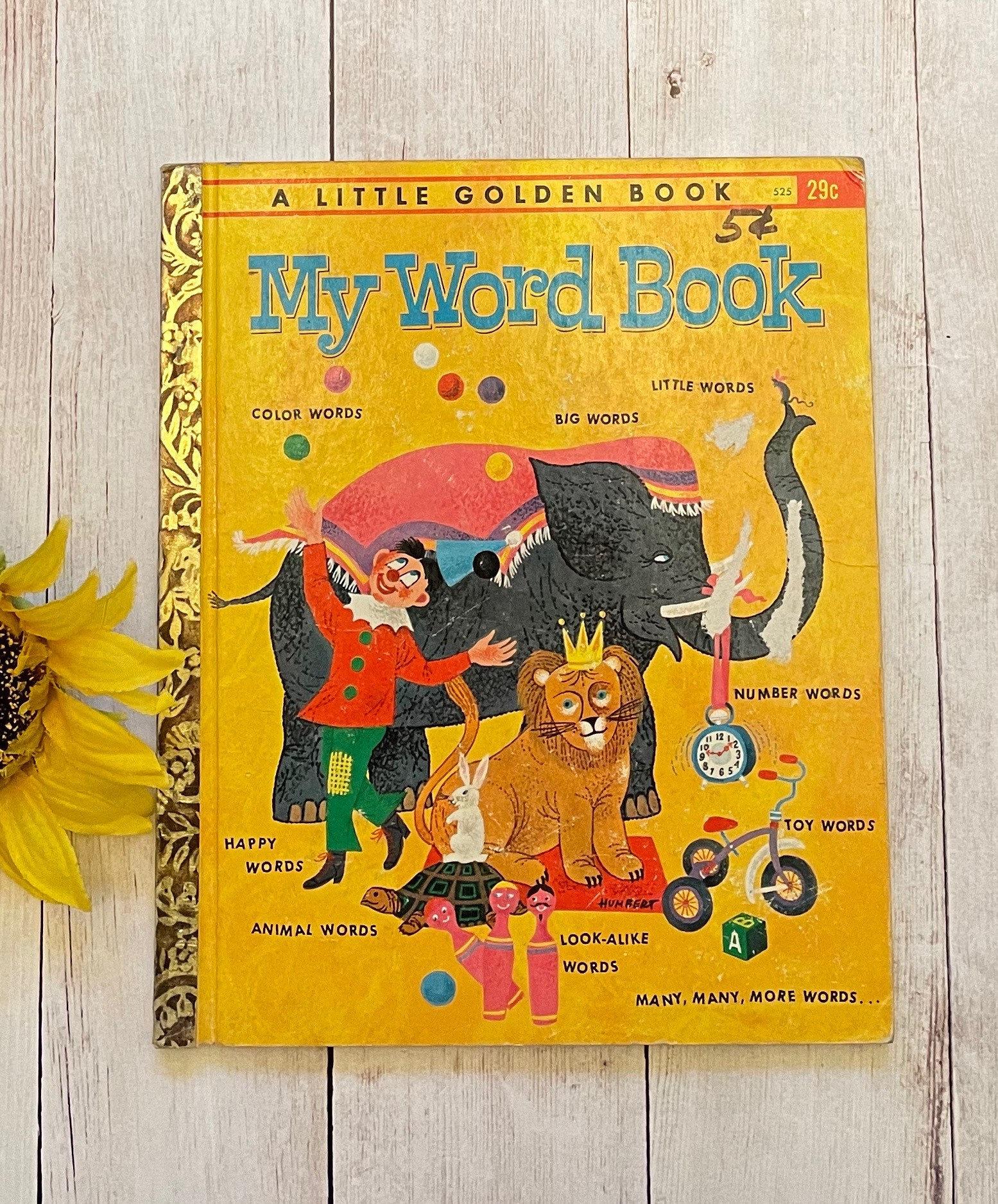 Vintage 1963 My Word Book Little Golden Book Children's | Etsy