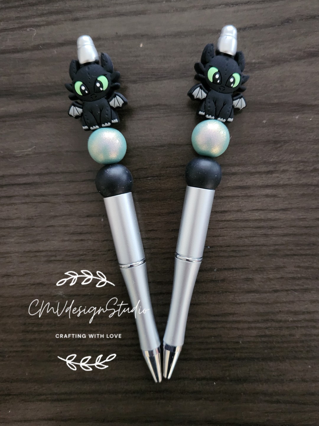 Beaded Pen, Dragon Silicone Pen, How to Train Your Dragon, Stylish Pen ...