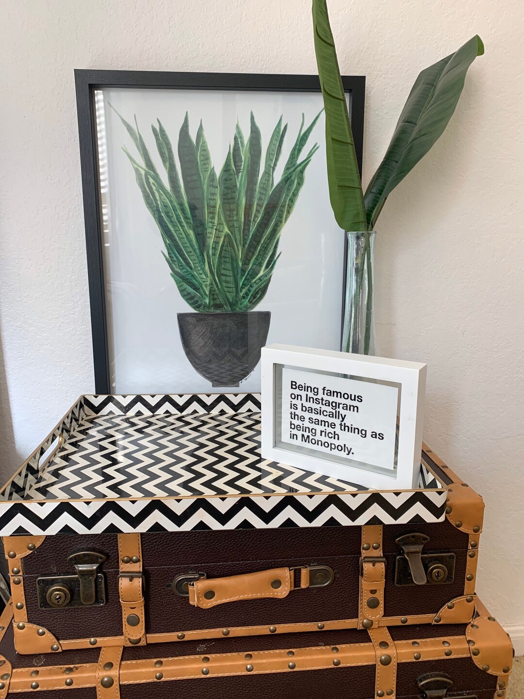 DIGITAL DOWNLOAD - Snake Plant Print - Etsy