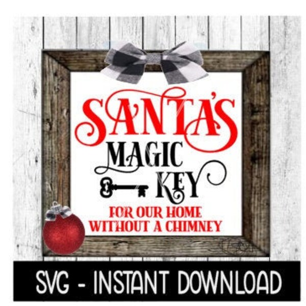 Santa Key - Etsy
