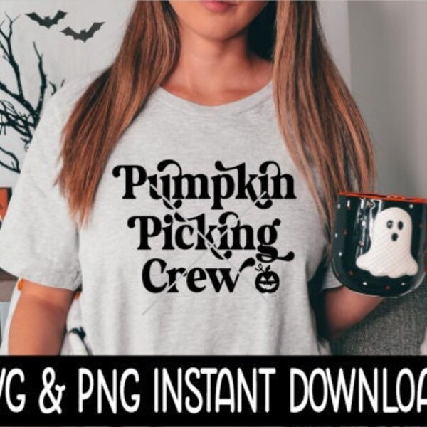 Pumpkin Picking Crew Shirt - Etsy